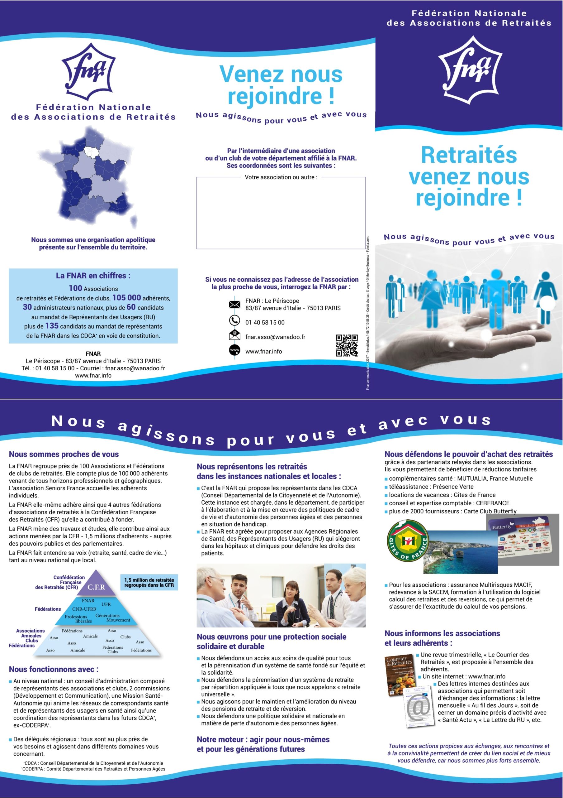 FNAR - Fédération Nationale des Associations de Retraités